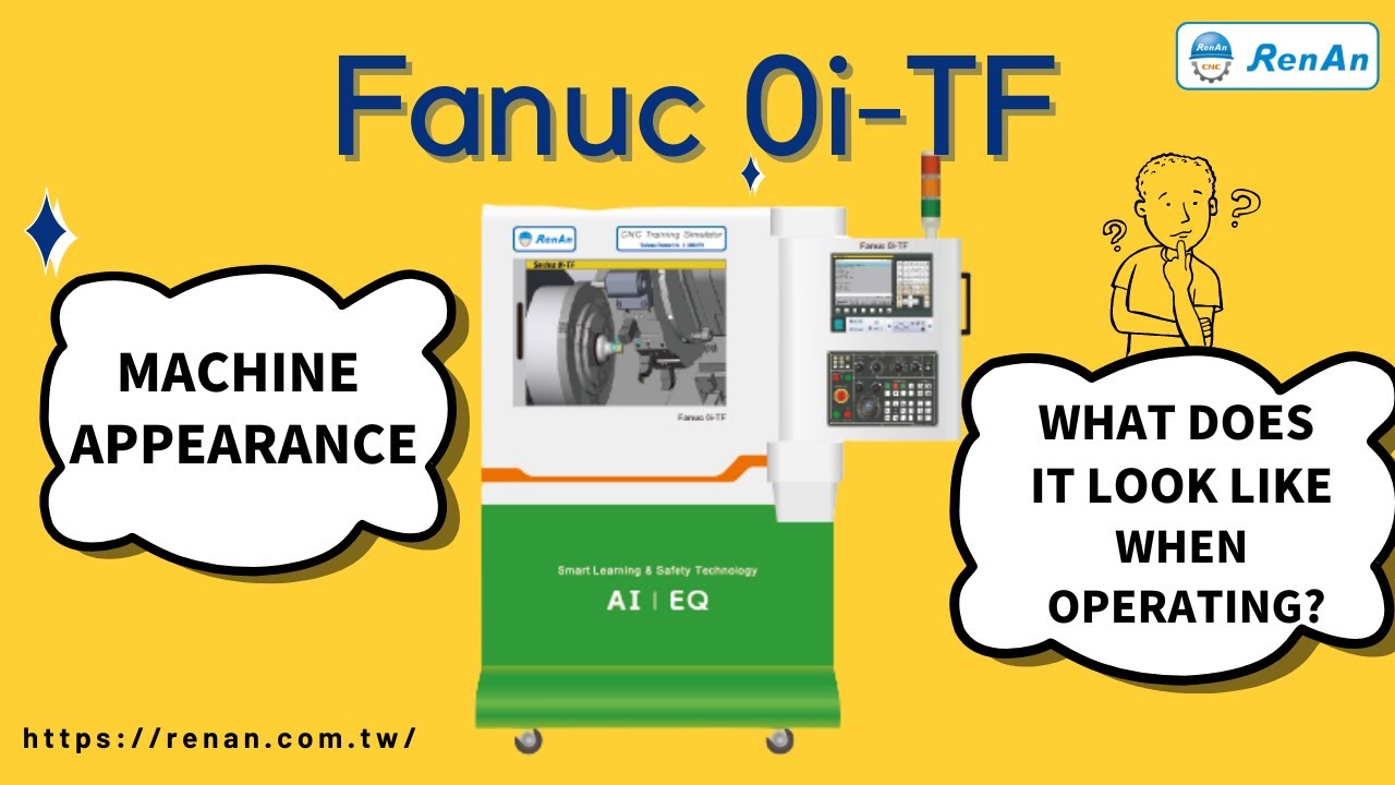 CNC Training Simulator-Fanuc 0i-TF| 【RenAn Soft】 - YouTube