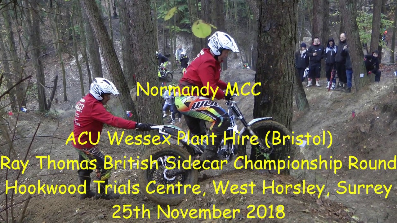 Normandy MCC Ray Thomas Sidecar Trial 25 November 2018 ACU Wessex Plant ...