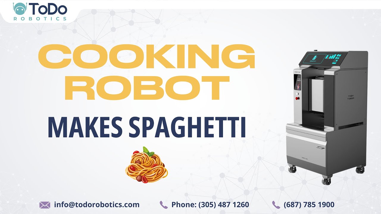 Watch a Robot Make Spaghetti! 🍝 | Cutting-Edge Cooking Automation by ...