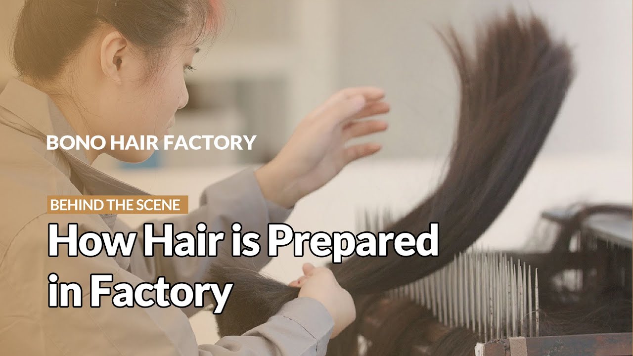 How hair is hackled in a hair system factory | Bono Hair | toupee ...