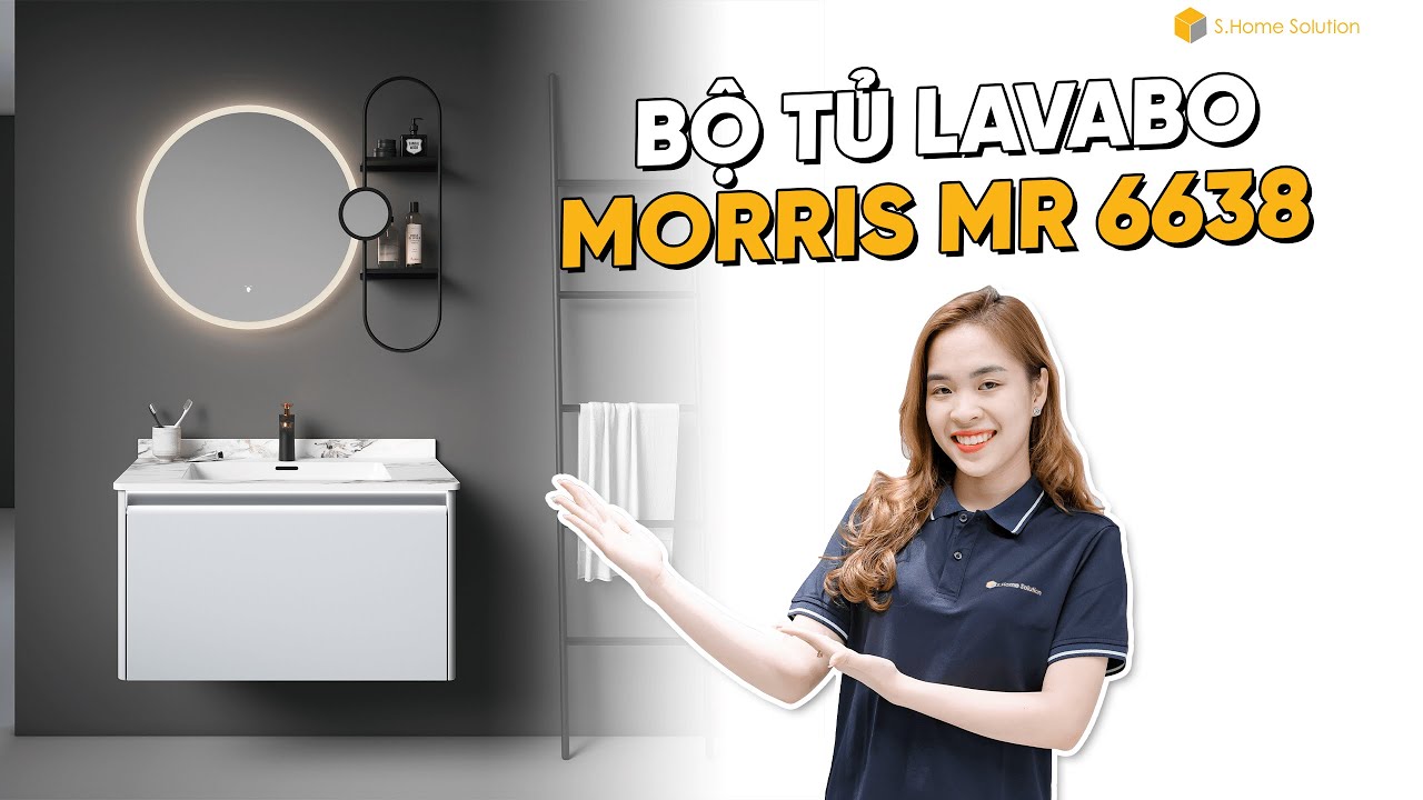 Bộ tủ Lavabo Morris MR 6638 | S.Home Solution - YouTube