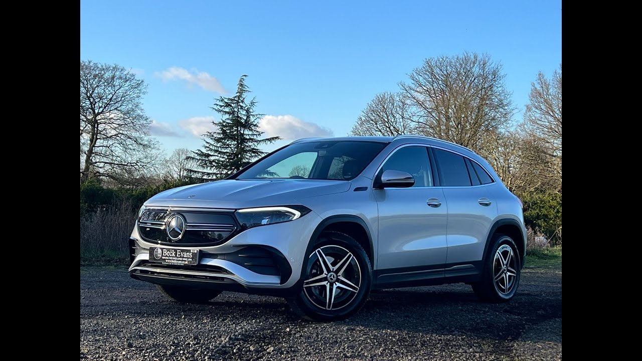 MERCEDES-BENZ EQA EQA 250 AMG Line 5dr - YouTube