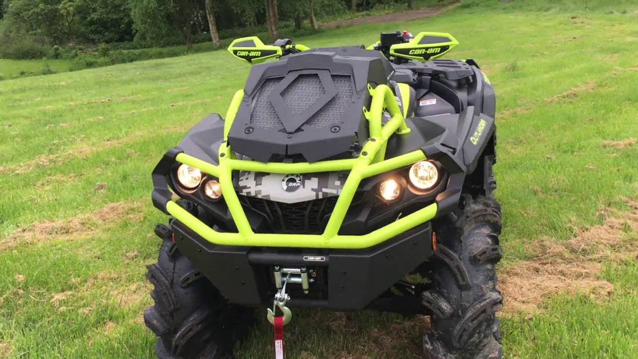 CanAm Outlander XMR 1000 Walkaround - YouTube