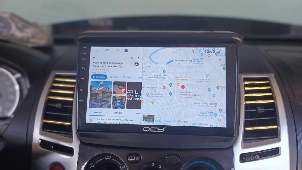 Mitsubishi Montero Gen 2 QCY's Premium Android Head Unit 9" Quadcore ...