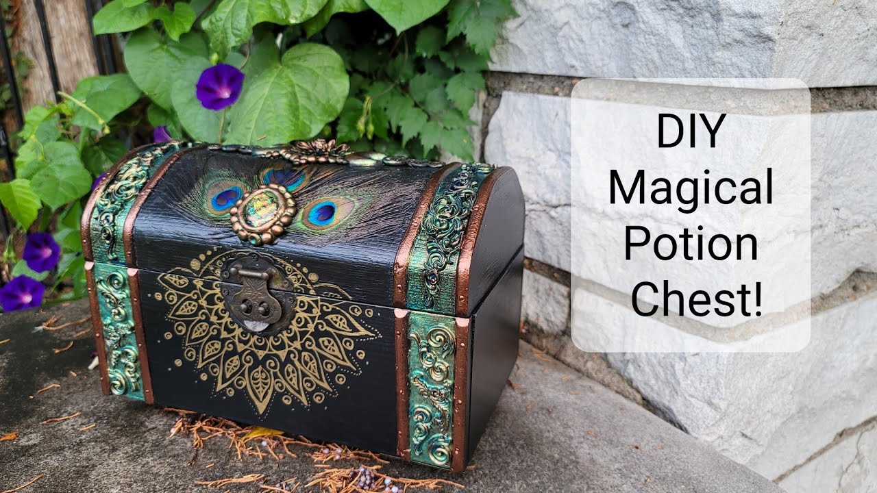 Making a Magical Potion Chest - YouTube