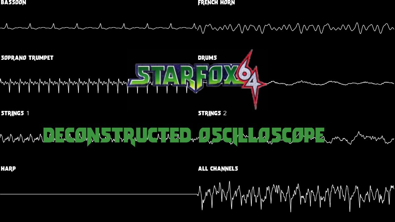 Mission Accomplished – Star Fox 64 (Deconstructed Oscilloscope) - YouTube