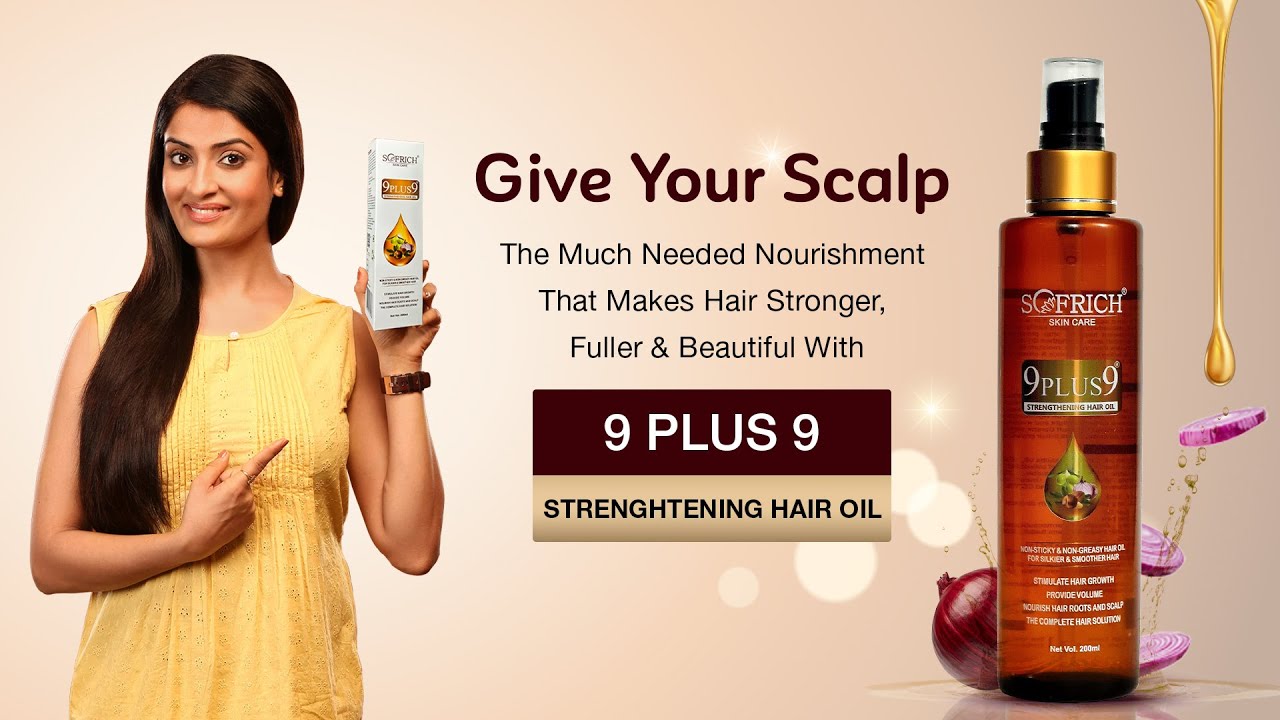 9 Plus 9 Hair Strengthening Oil - YouTube