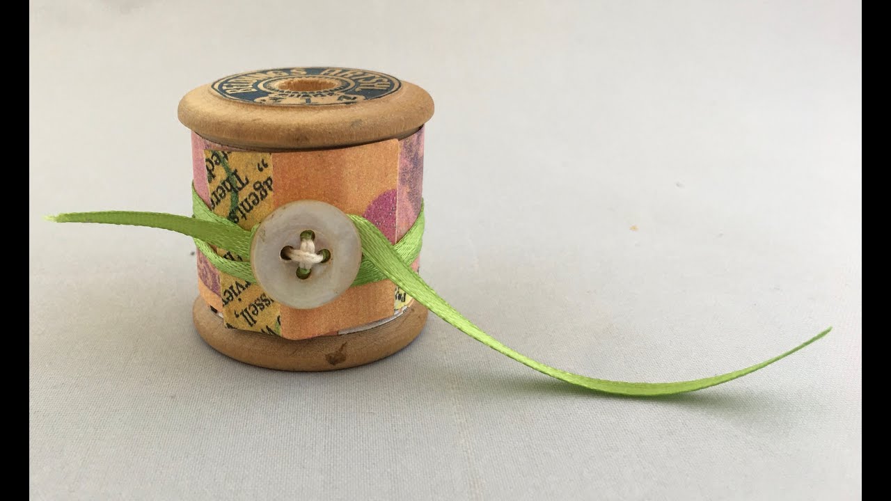 How to Make a Spool Book, taught by Kit Davey SD 480p - YouTube