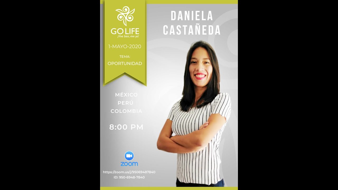 Conferencia Zoom Vie. 01 de Mayo 2020 Daniela Castañeda - YouTube