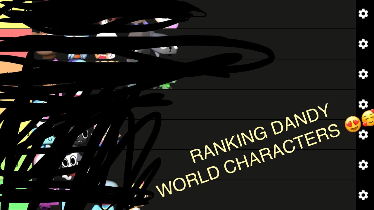 RANKING DANDY WORLD CHARACTERS!? 🫶🏼😍‼️🥳 - YouTube