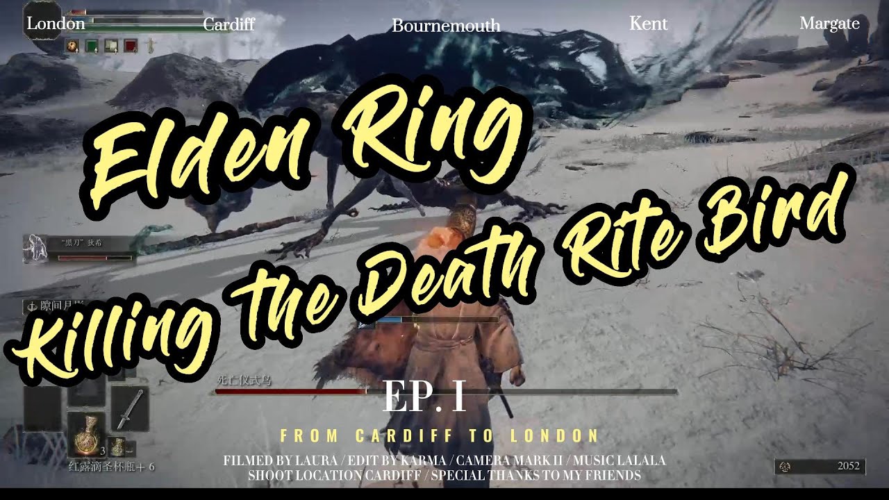 Elden Ring Killing the Death Rite Bird - YouTube
