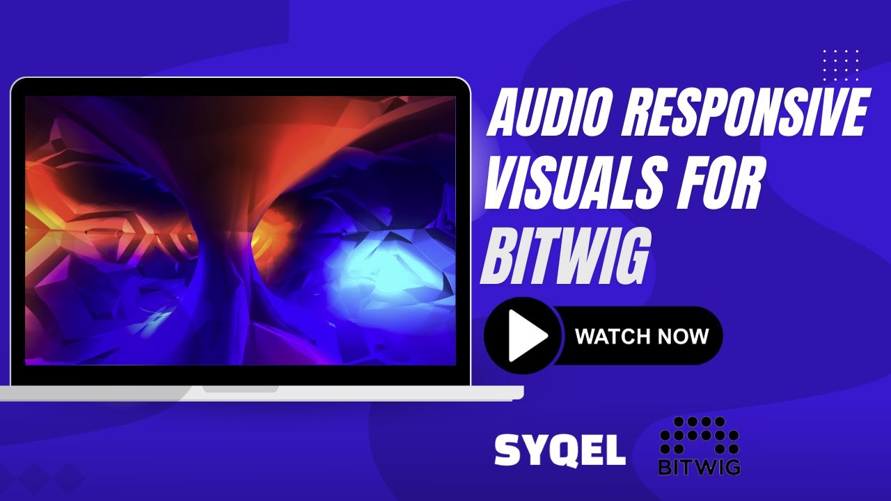 Bitwig Music Visualizer - YouTube