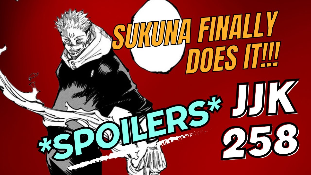 Sukuna Fights Back Jjk 258 Spoilers Youtube
