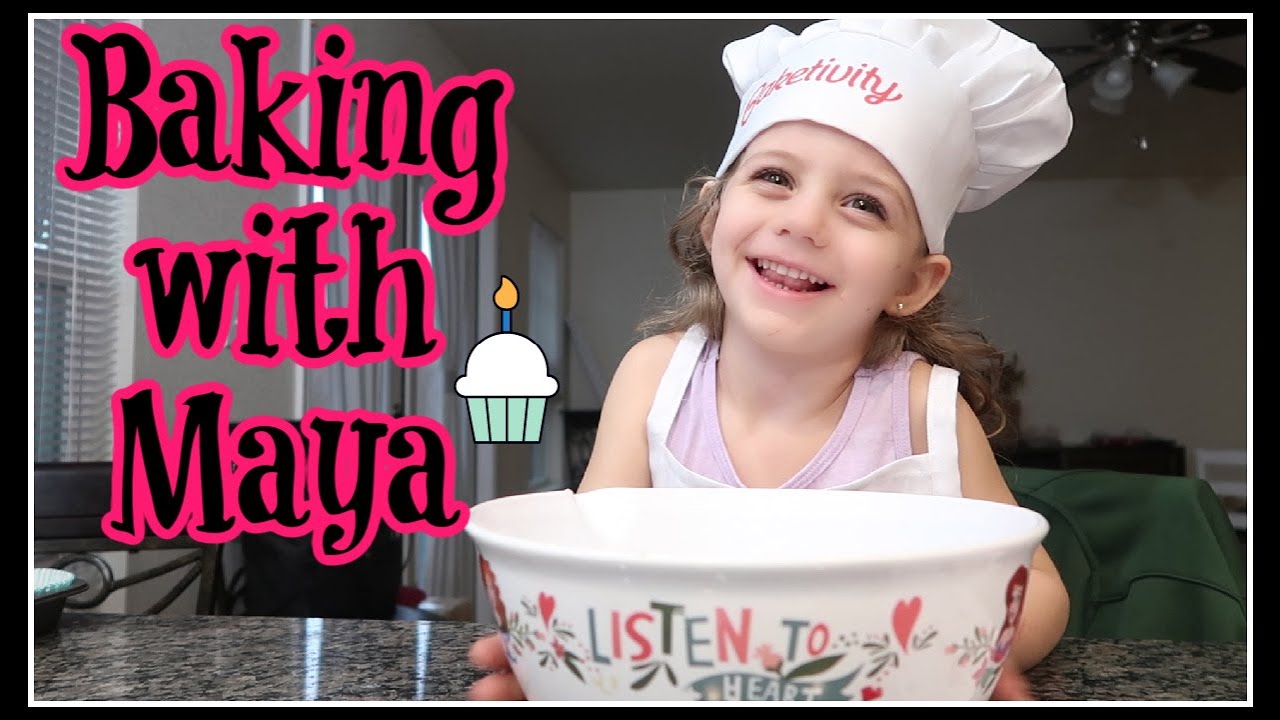 Baking with Maya! - YouTube