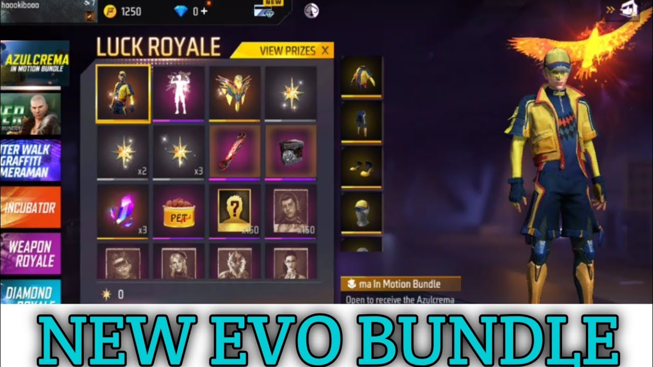 GARENA FREE FIRE NEW EVO BUNDLE 🤩 | NEW BUNDLES - YouTube