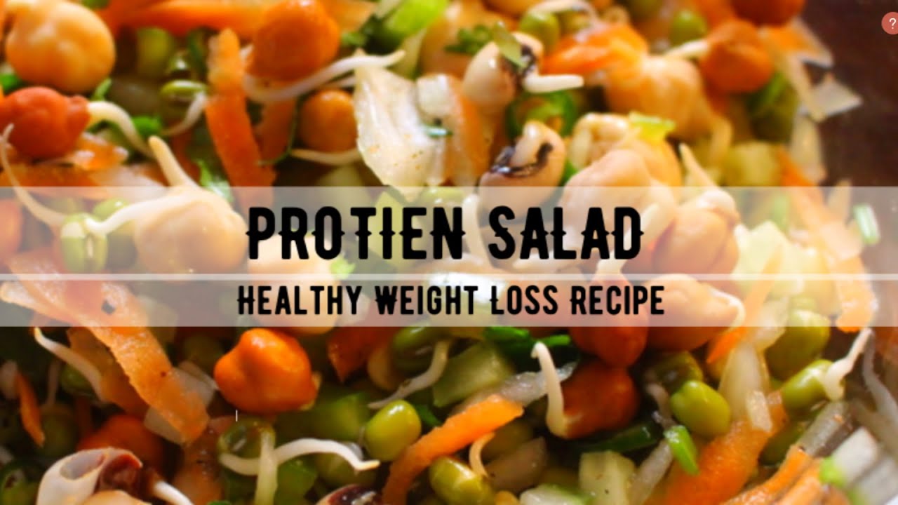 Healthy Protein Salad | Mixed Sprouts salad | Sprouts Chat - Twinkles ...