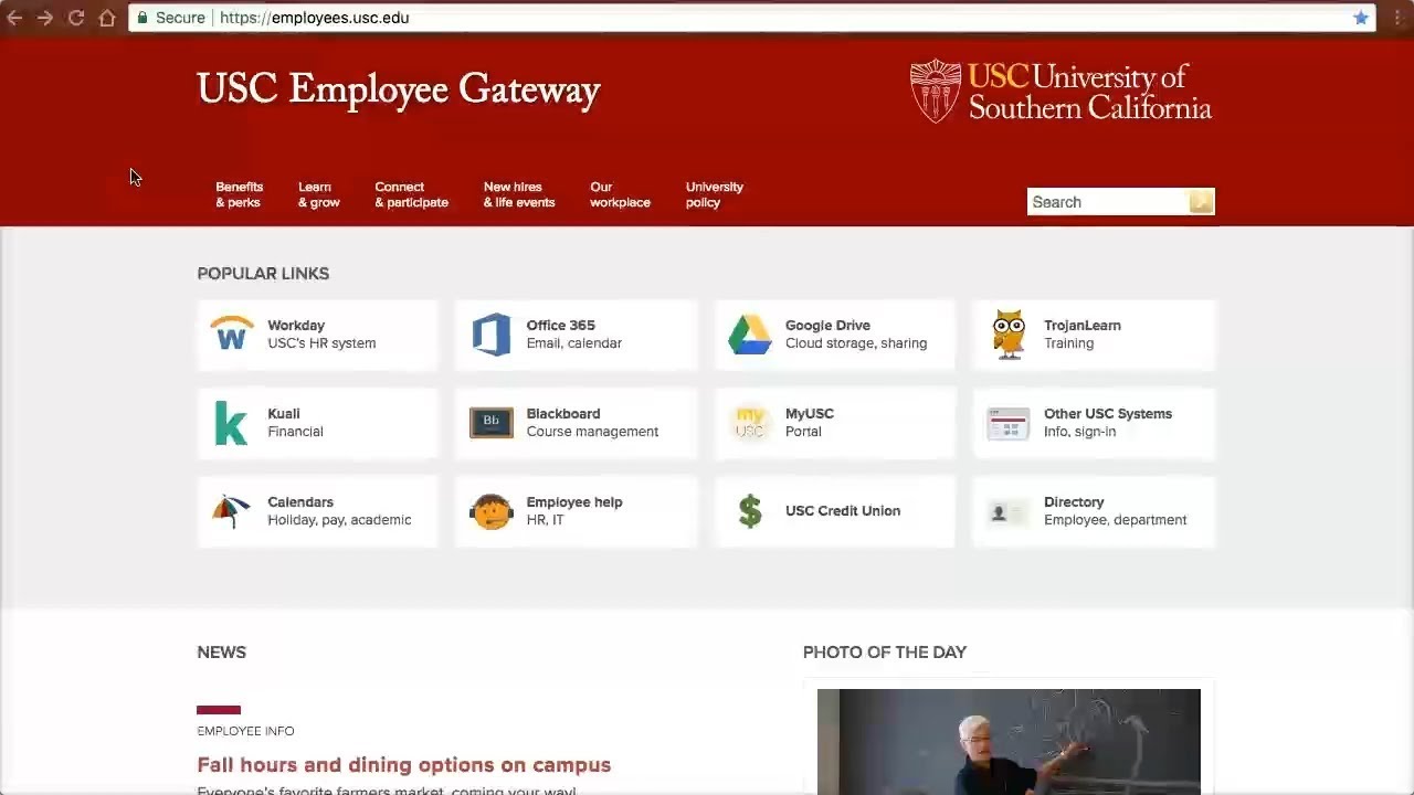 Employee Gateway Navigation Update August 2018 - YouTube