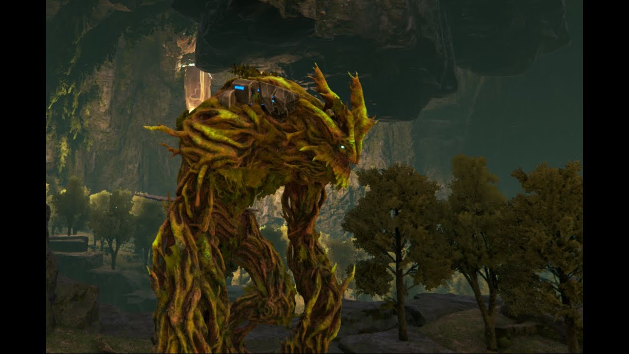 How To ARK | Forest Titan Tame - YouTube