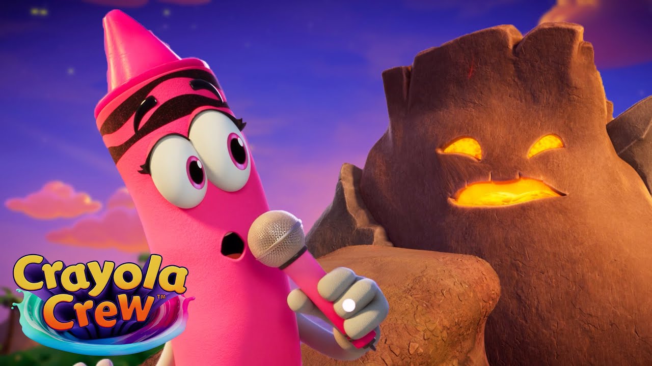 Singing with a Volcano?! 🤨🌋 | @CrayolaCrewOfficial Adventures | Fun ...