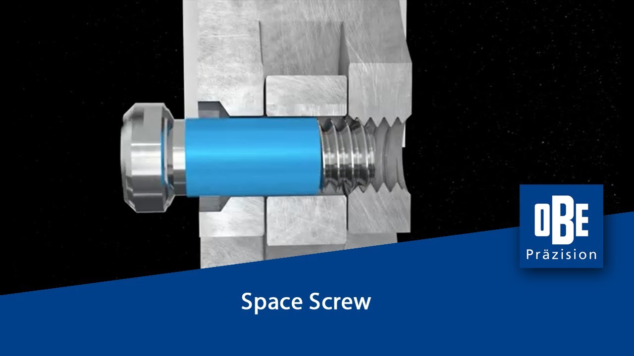 OBE Space Screws compensate tolerances - YouTube