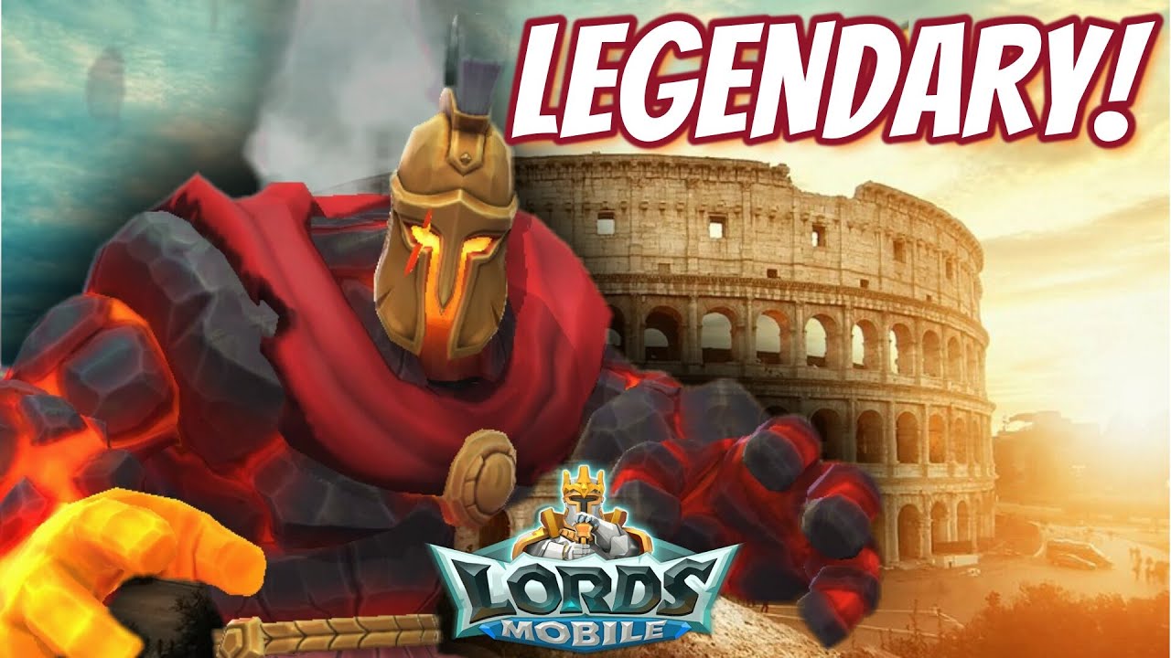 TouchMaiCu Legendary Magmaroid! Good In Colosseum? - Lords Mobile - YouTube