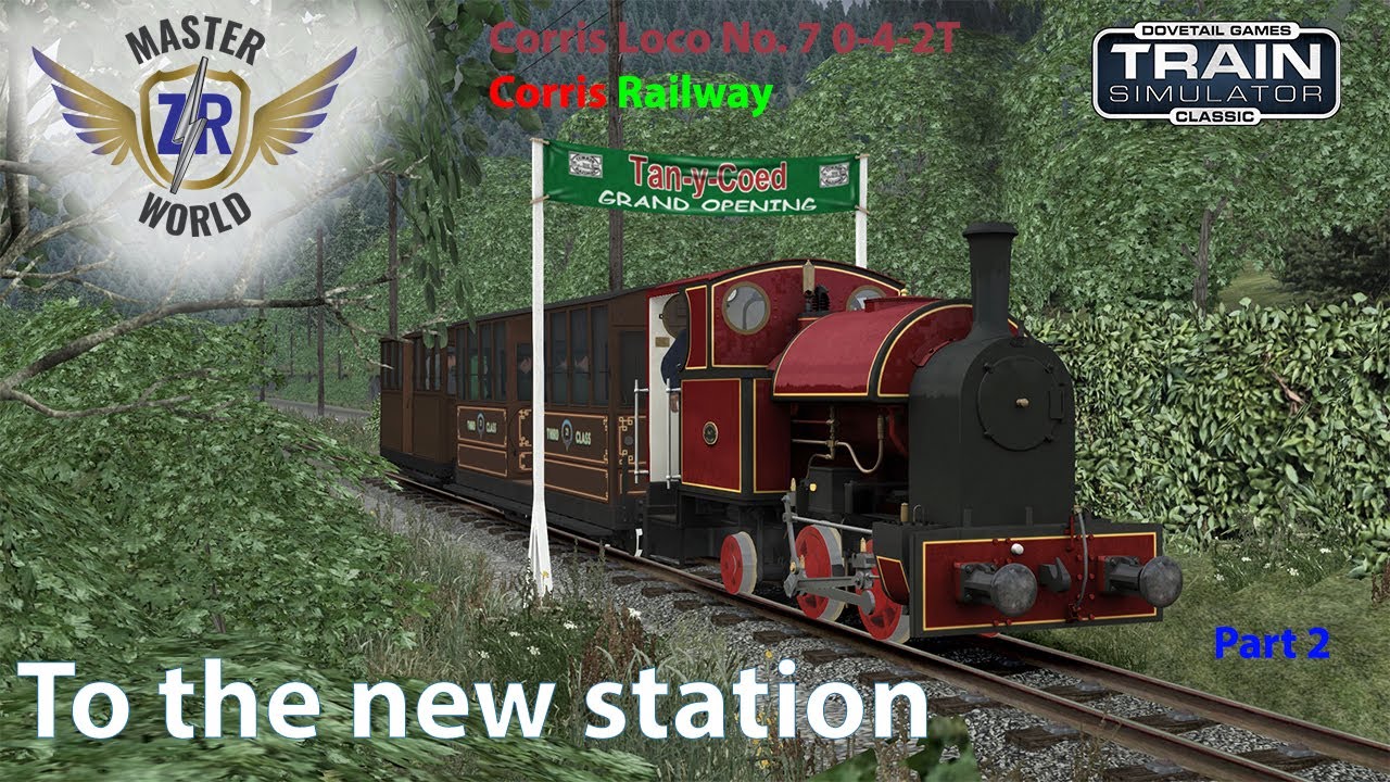 A Special Day Part 2 - Corris Railway - Corris Loco No.7 0-4-2T - Train ...