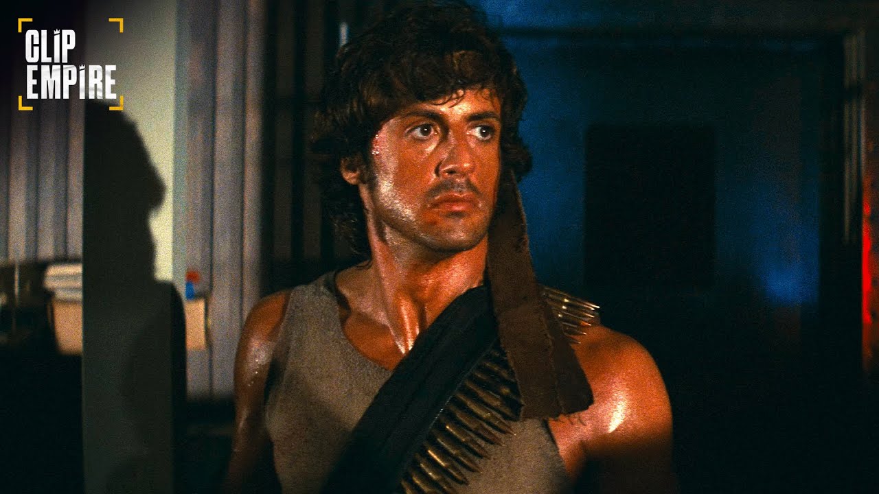 Rambo is Surrounded by Cops | Rambo: First Blood - YouTube