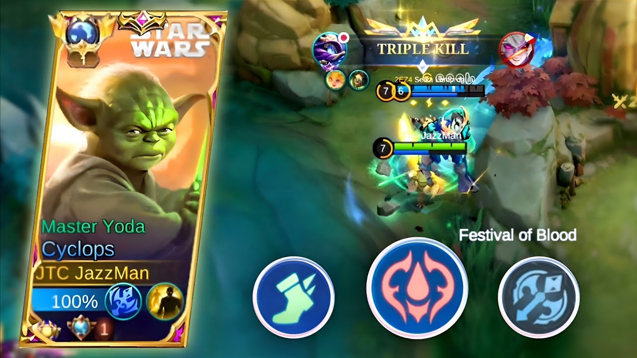 Cyclops Spell Vamp God | Emblem and Build Season 29 - MLBB - YouTube