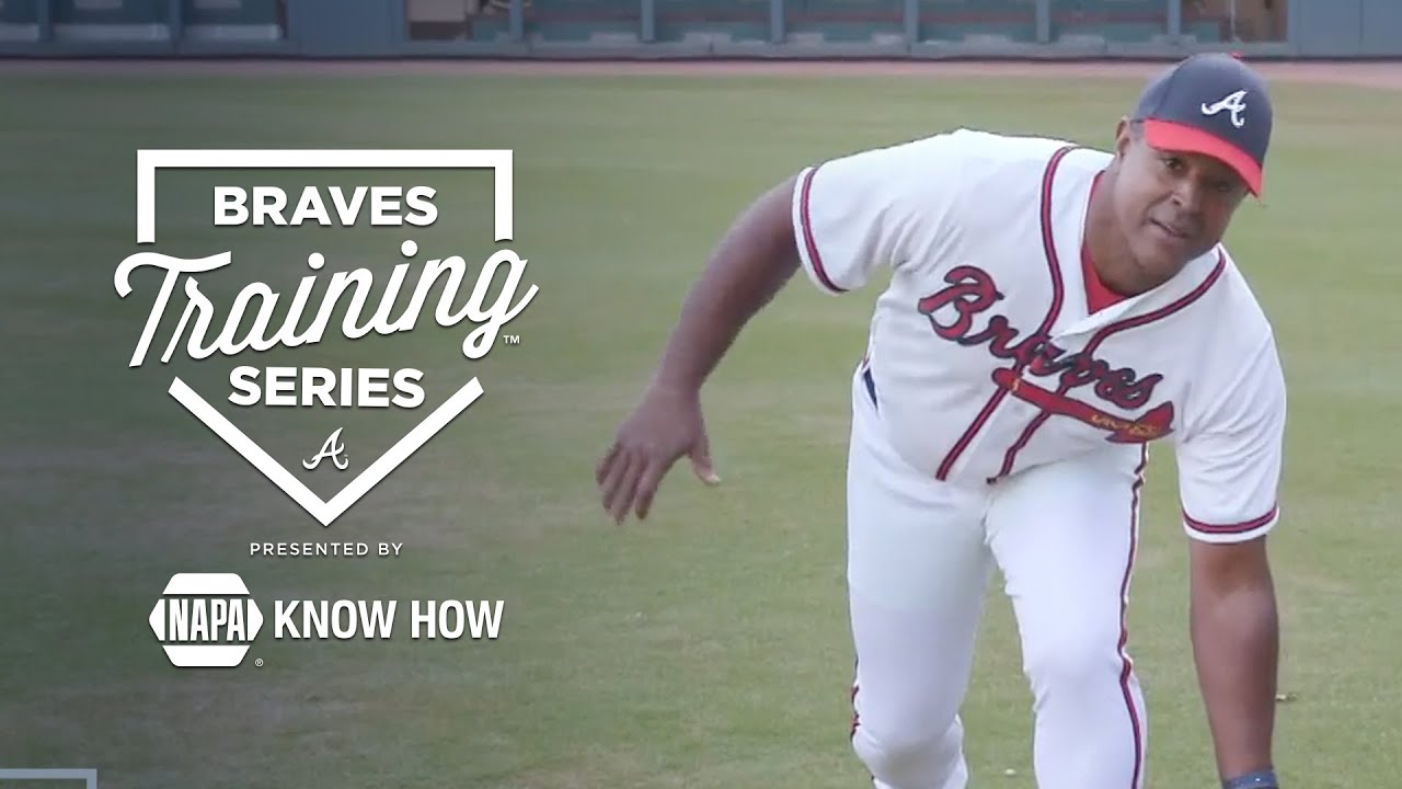 Braves Training Series | Fielding: Outfield Ground Balls with Brian ...