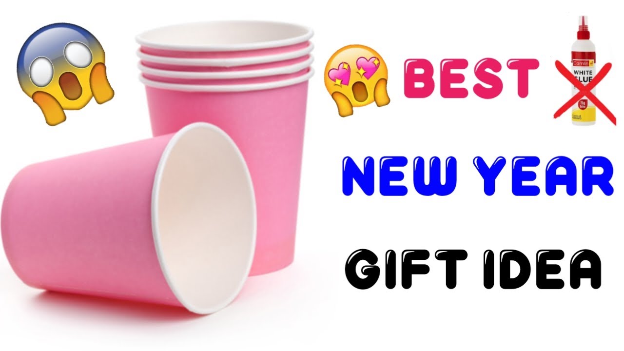 Happy new year gift box | Happy new year greeting card | Easy New Year ...