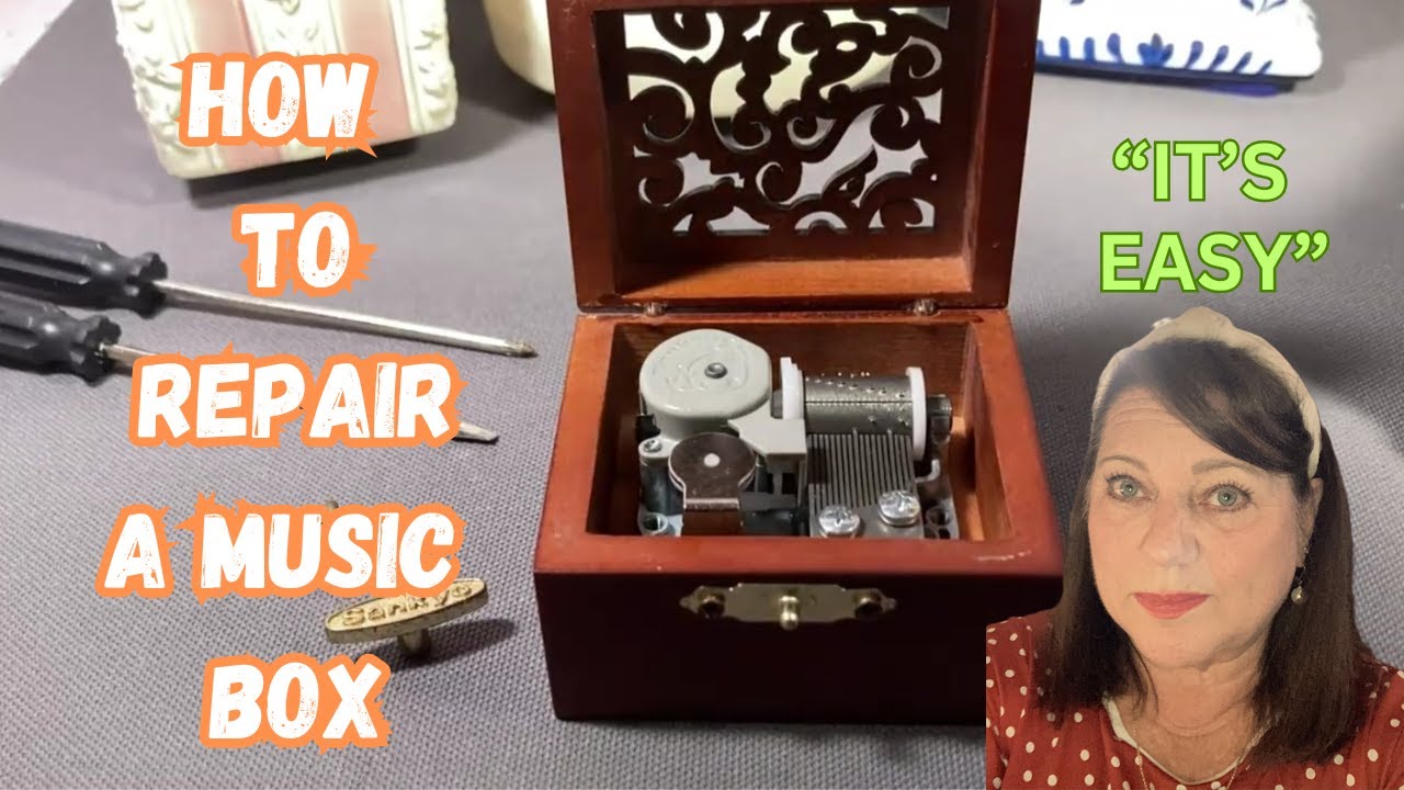 How to Fix or Repair Overwound or Slow Playing Music Boxes - YouTube