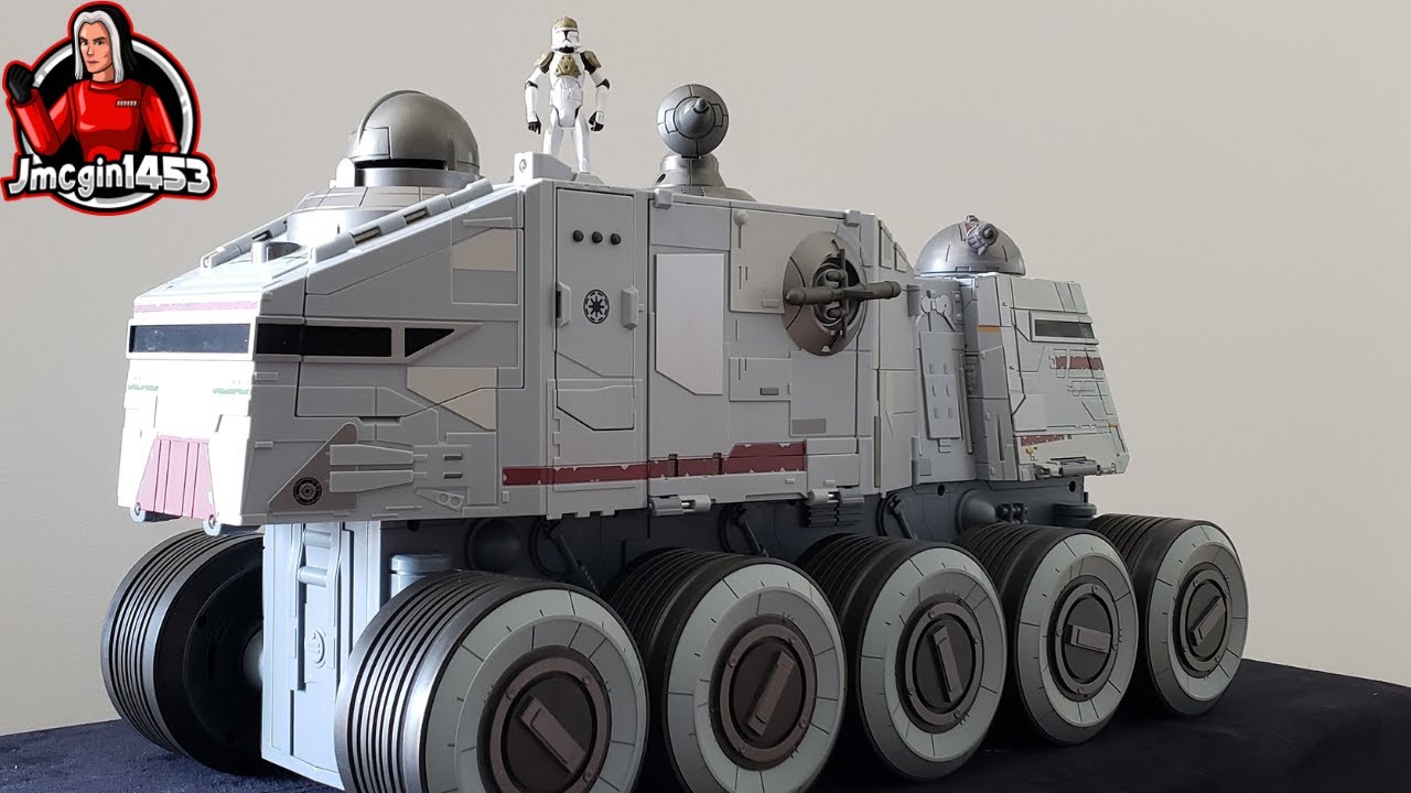 Star Wars The Clone Wars 2008 Clone Turbo Tank Review - YouTube
