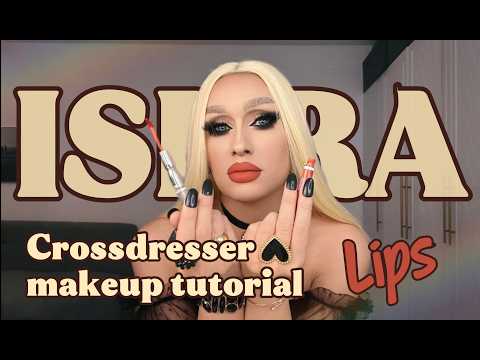 Iskra Electrical makeup tutorial. Lips