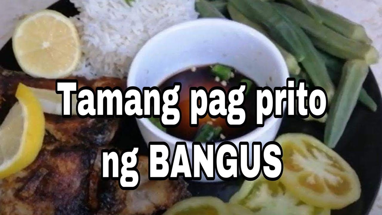 Pritong Bangus |Marinated Milk fish| - YouTube