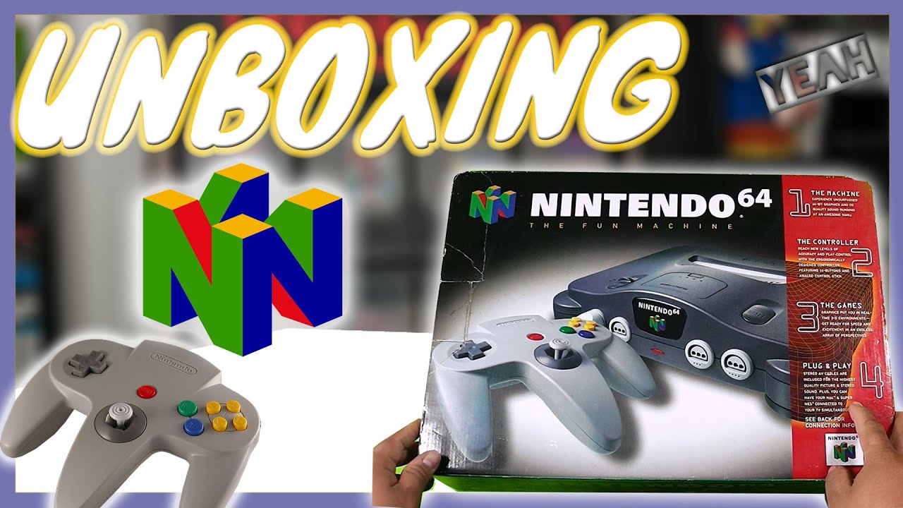 Nintendo 64 | UNBOXING | REVIEW | LOS NINTENDOS DE JOSUE YRION - YouTube