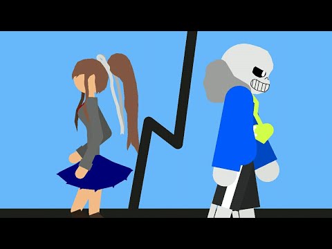 Monika vs sans(stick nodes) - YouTube