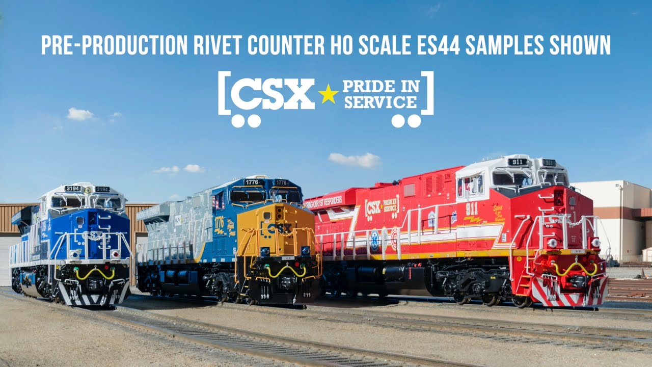 The DEFINITIVE HO Scale ES44 - YouTube