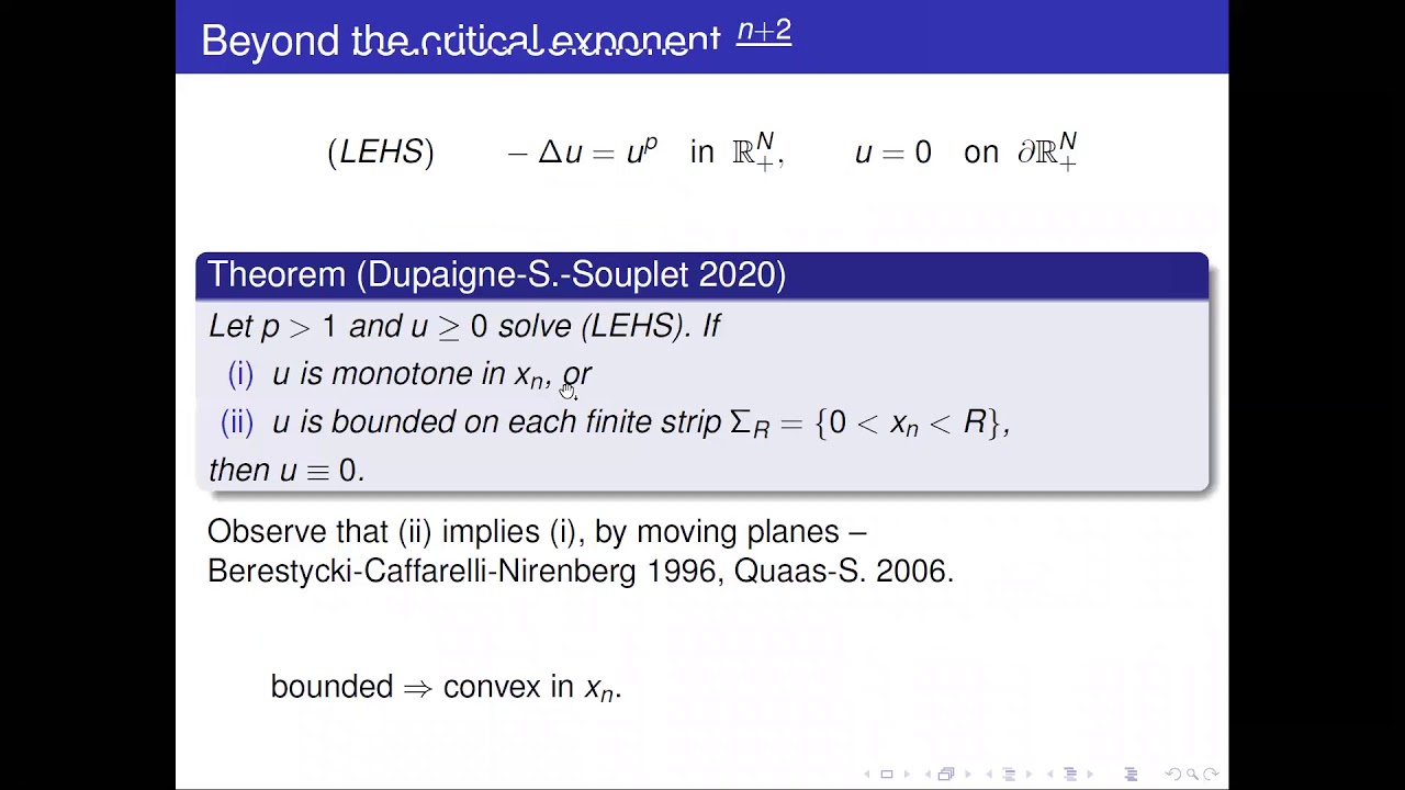 A Liouville-type theorem for the Lane-Emden equation in a half-space ...