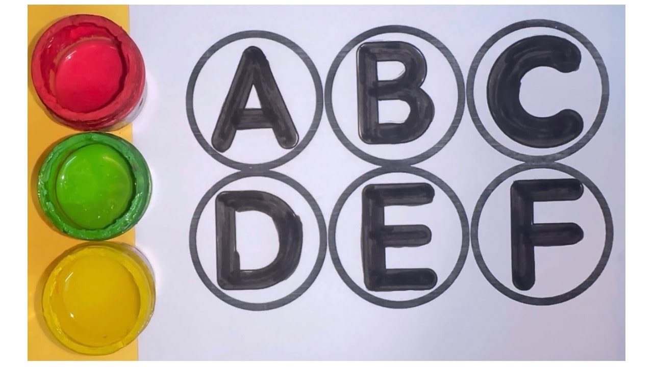 Educational video for toddlers (ABCDEF) | ABCDEF | Learn ABCDEF for ...