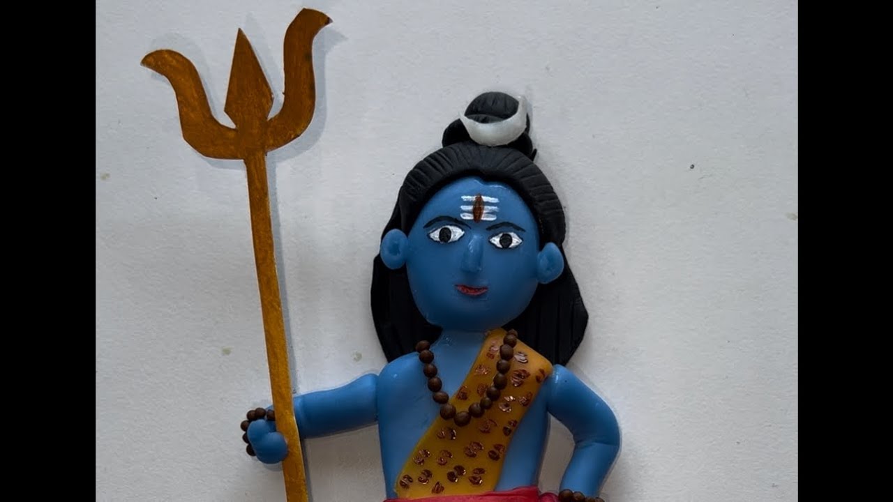 Clay Lord Shiv tutorial | Namo Namo Shankara - YouTube