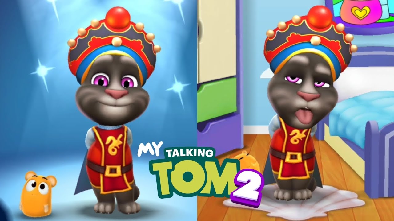 Tom Outfit Royal Robes - My Talking Tom 2 #mytalkingtom2 - YouTube