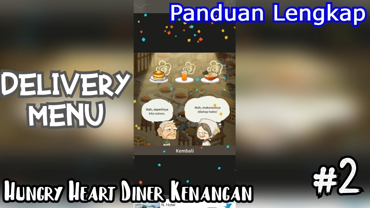 Panduan Menu Delivery - Hungry Heart Diner Kenangan - YouTube