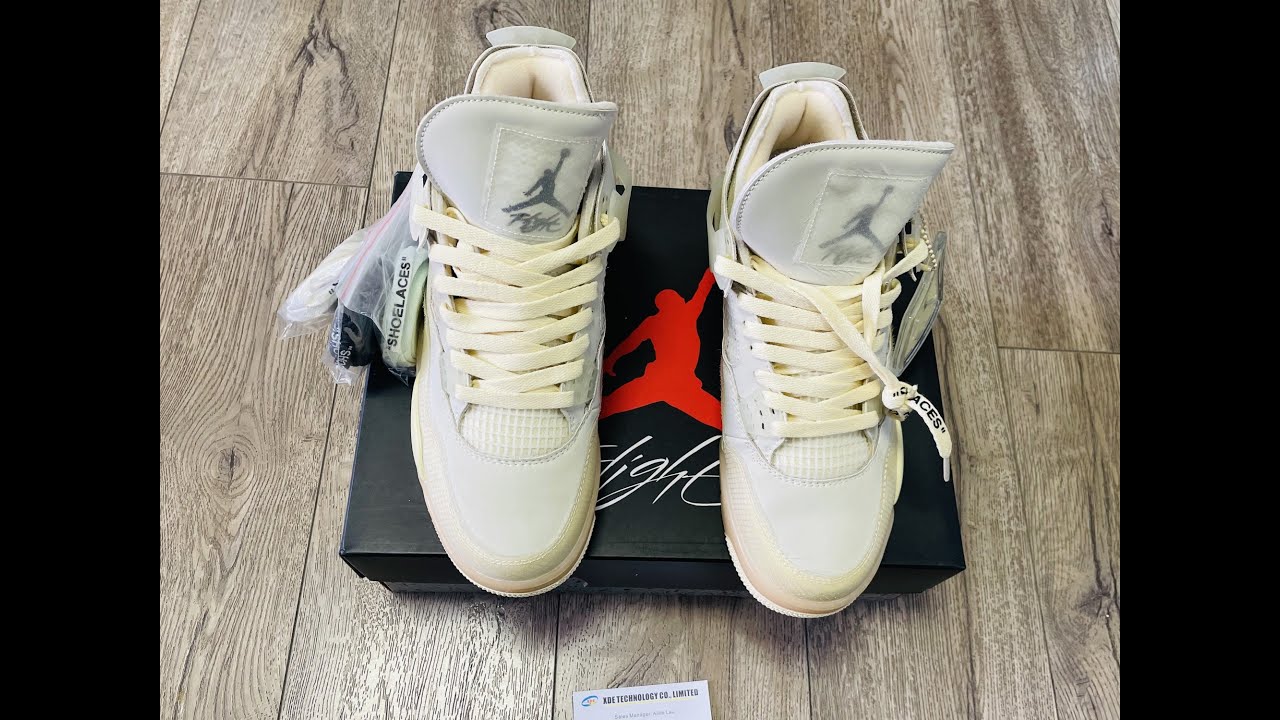 Nike Air Jordan Retro 4 SP | Details Show - YouTube