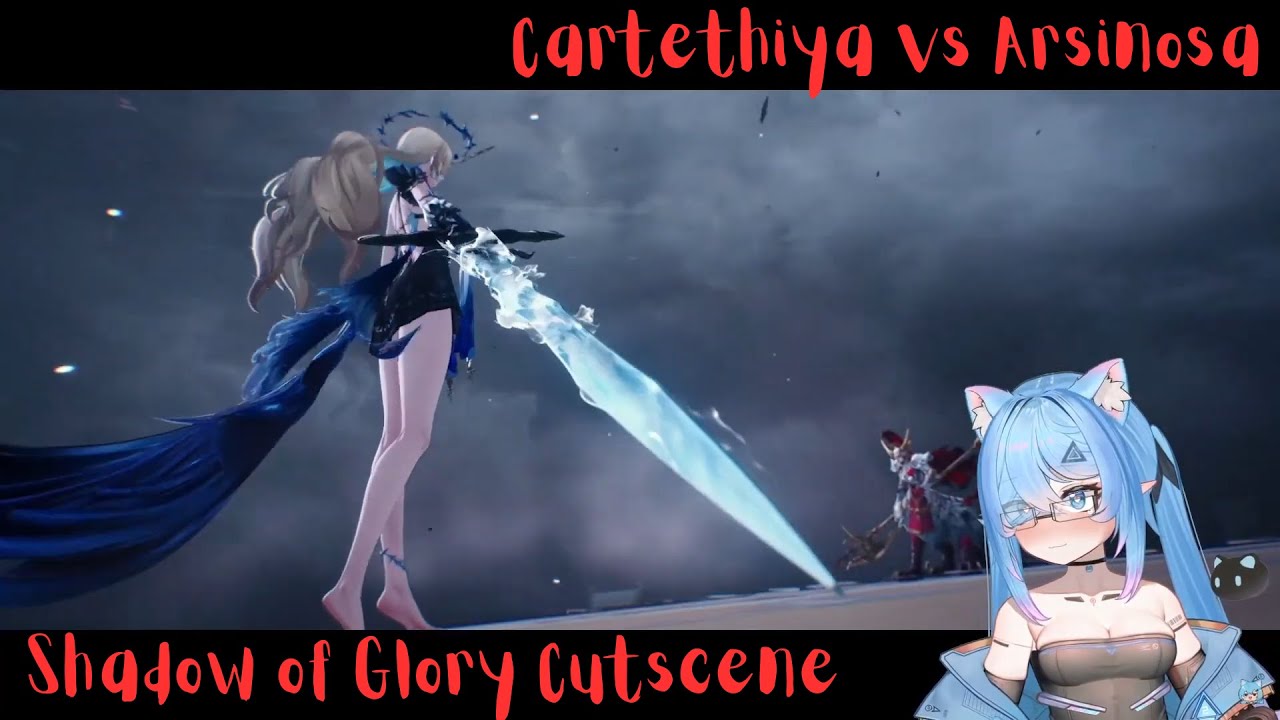 Cartethiya vs Arsinosa Epic Fight Cutscene Wuwa 2.4 - YouTube