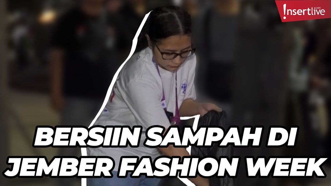 Aksi Prilly Latuconsina Bersihkan Sampah di JFC 2023 - YouTube