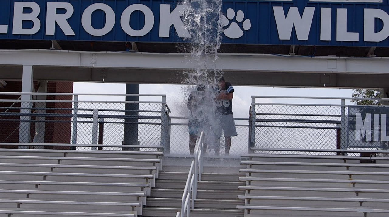Millbrook High School Ice Bucket Challenge - YouTube
