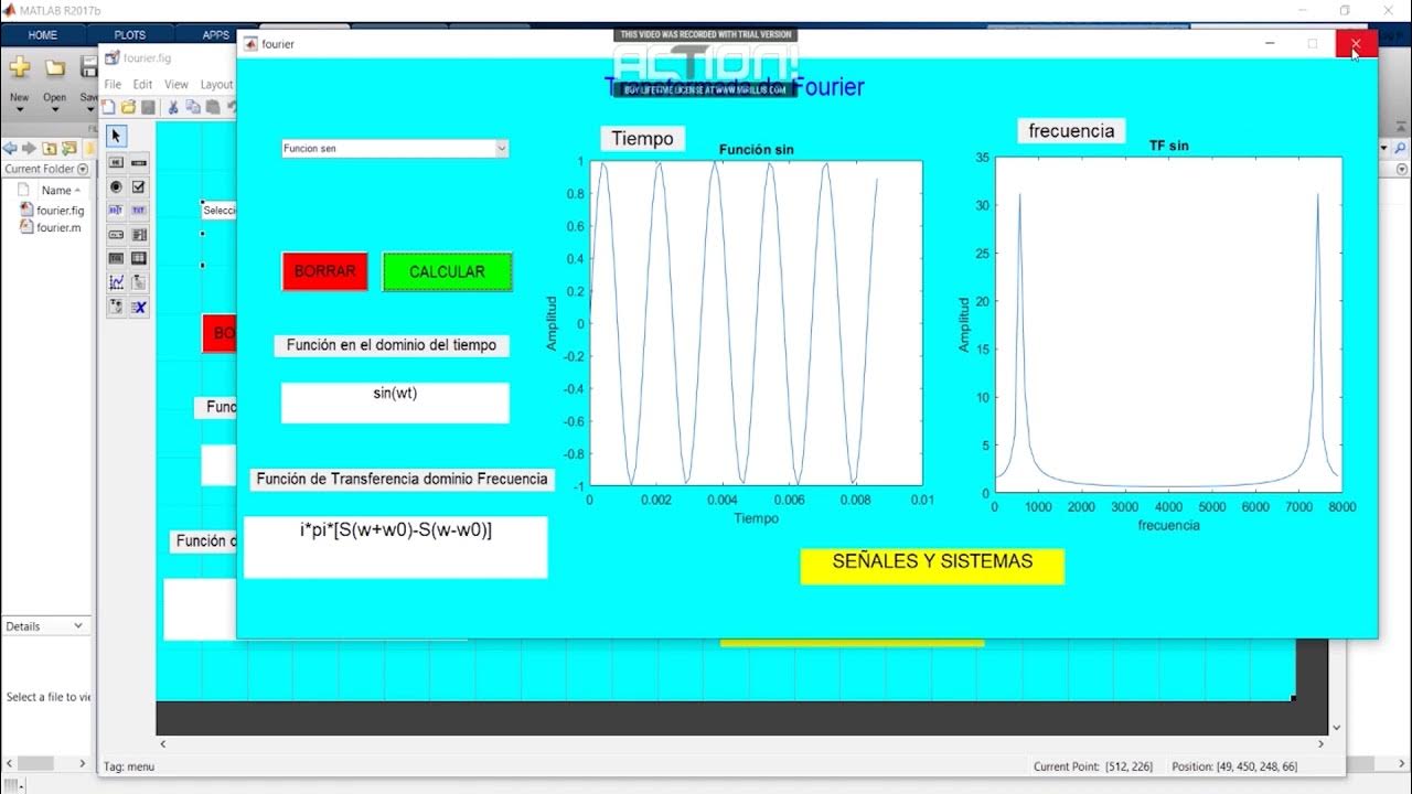 💠Transformada de Fourier en Matlab | Programación Fácil y sencilla 2021 ...