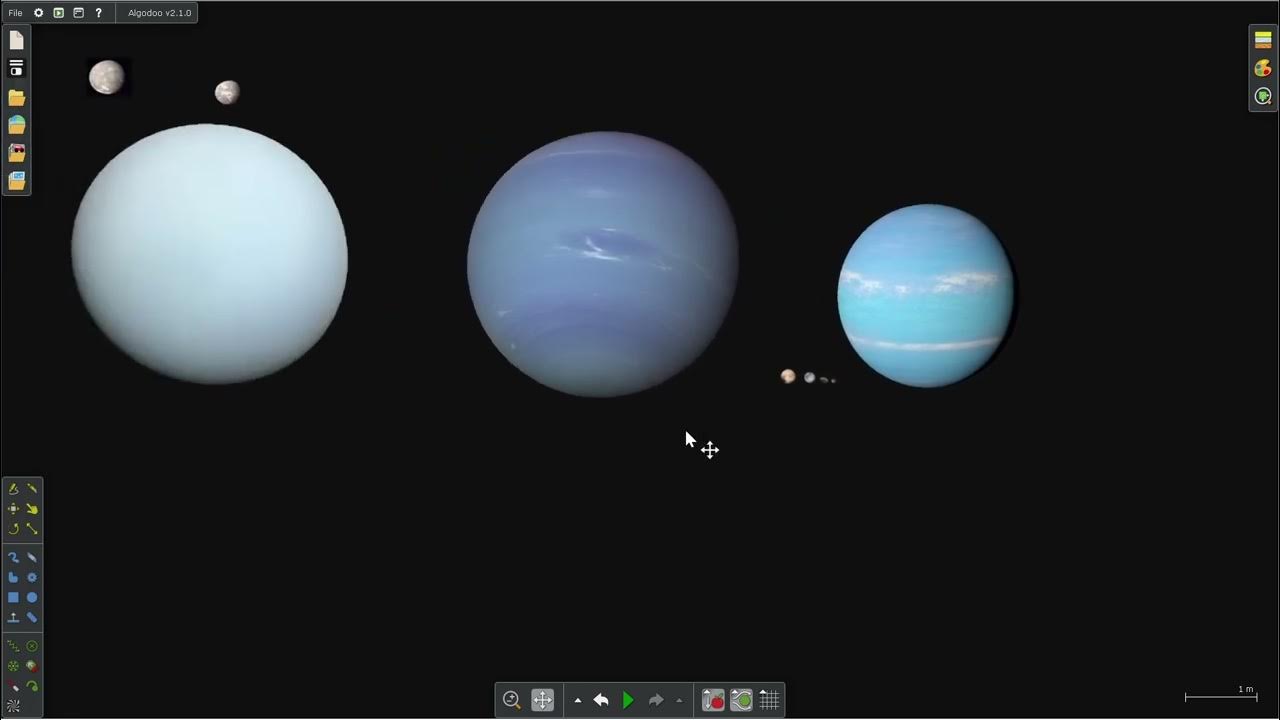 My Solar System In Algodoo (short update) - YouTube