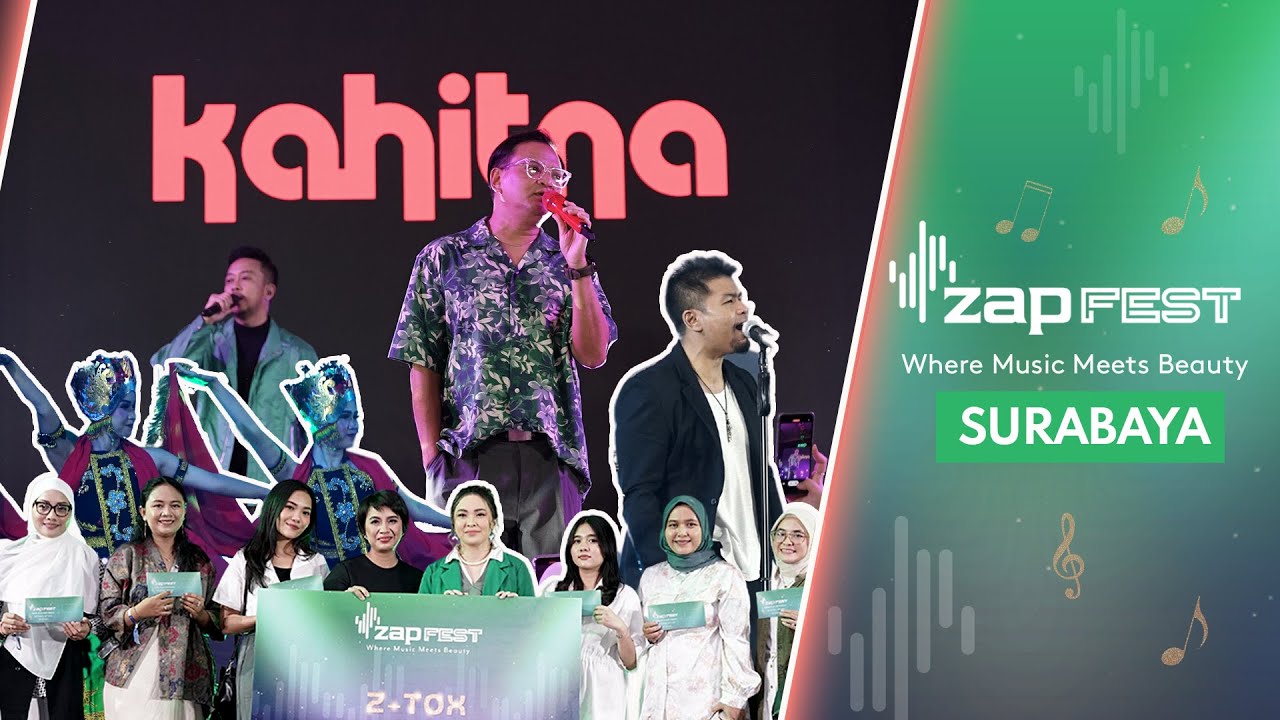 MINI KONSER ZAP DI SURABAYA: ZAP FEST 💚 - YouTube