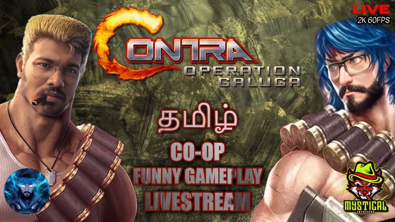 Contra Tamil Livestream - Multiplayer | Latest Game | Naresh Playz ...